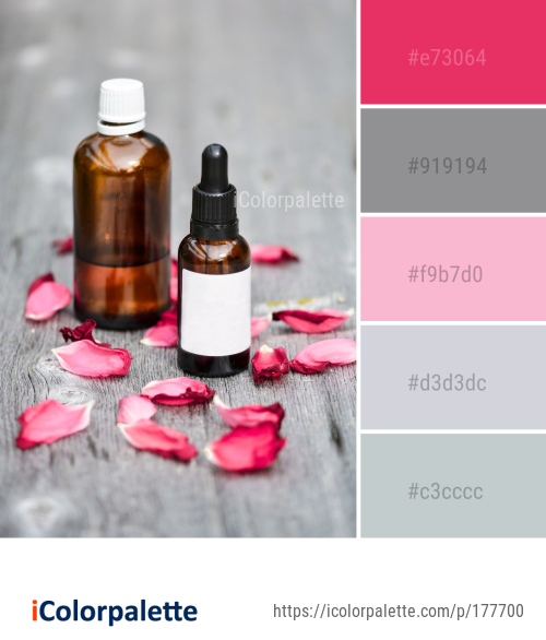 Color Palette Ideas from Product Bottle Glass Image | iColorpalette