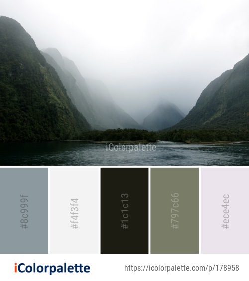 Color Palette Ideas from Nature Highland Water Image | iColorpalette