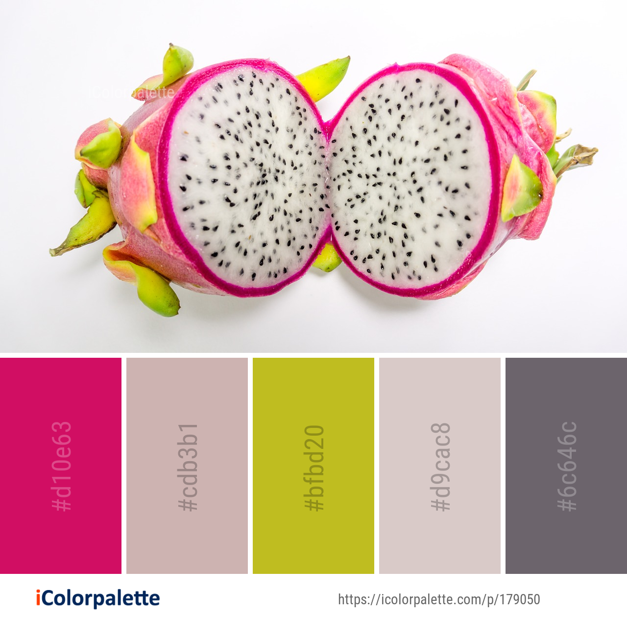 Color Palette Ideas from Fruit Produce Plant Image | iColorpalette