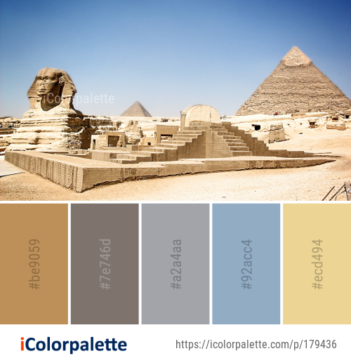 Color Palette Ideas from Historic Site Pyramid Monument Image ...