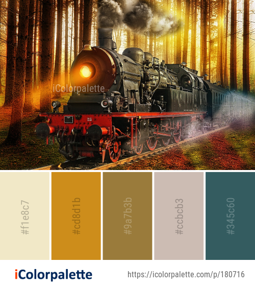16 Train Color Palette ideas in 2025 | iColorpalette