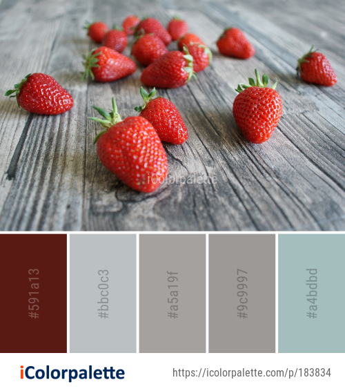 Color Palette Ideas from Strawberry Strawberries Fruit Image ...