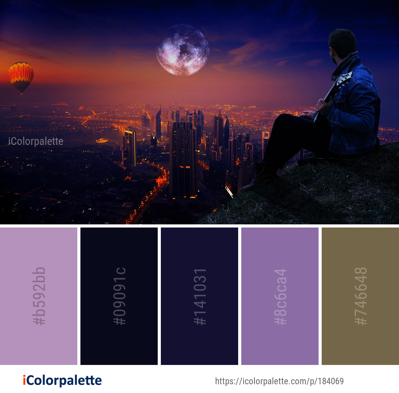 Color Palette Ideas from Sky Nature Atmosphere Image | iColorpalette