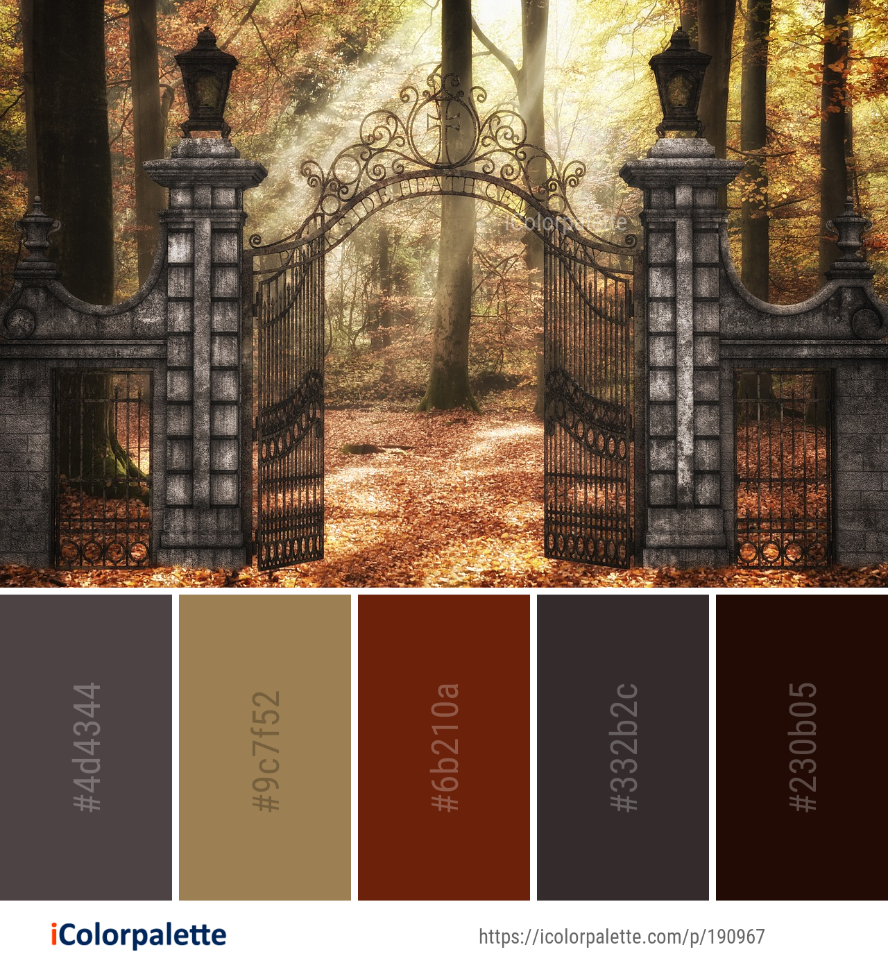Color Palette Ideas from Structure Ruins Column Image | iColorpalette