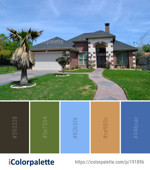 Color Palette Ideas from Home House Property Image | iColorpalette