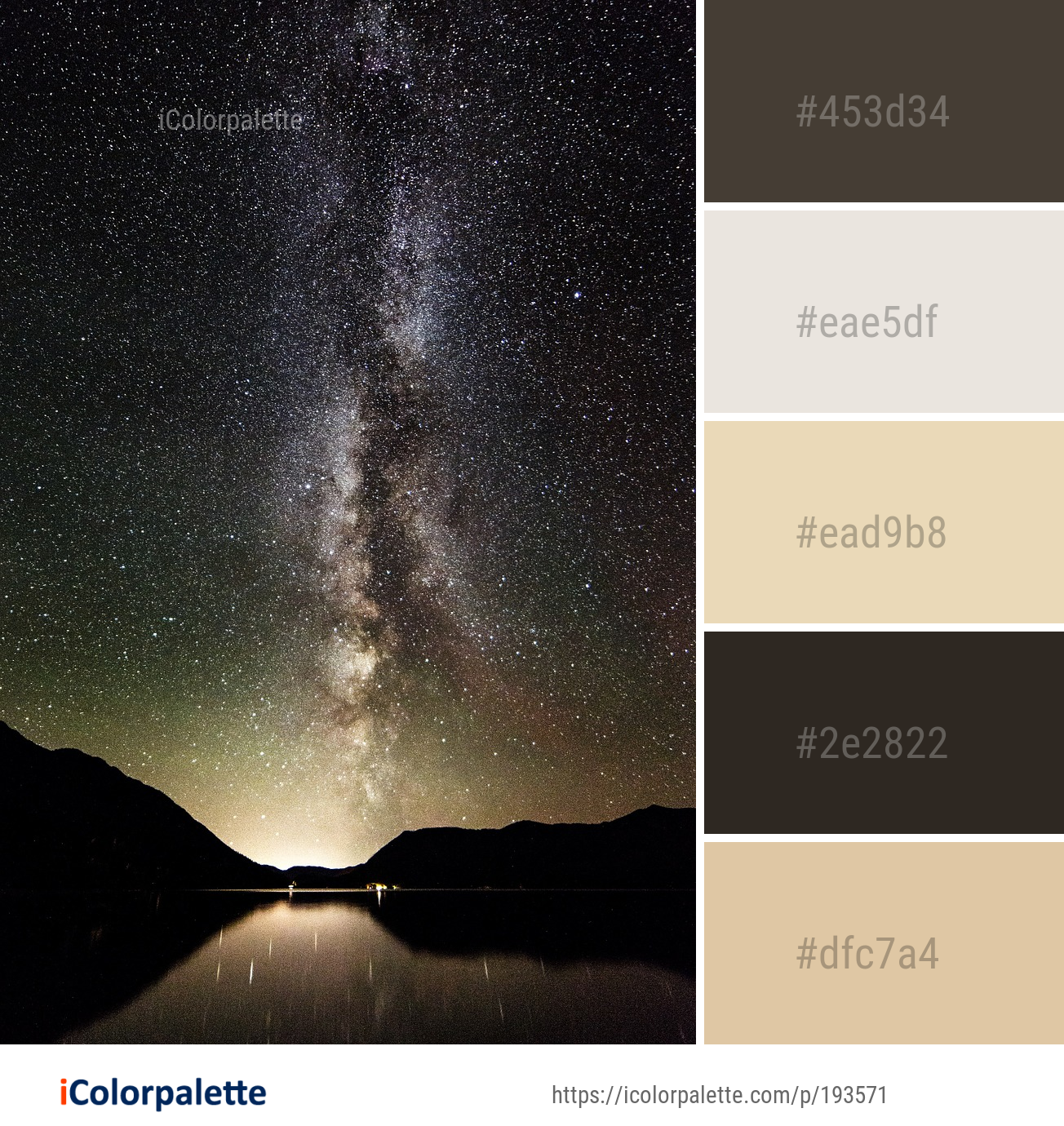 12 Milky Way Color Palette ideas in 2025 | iColorpalette