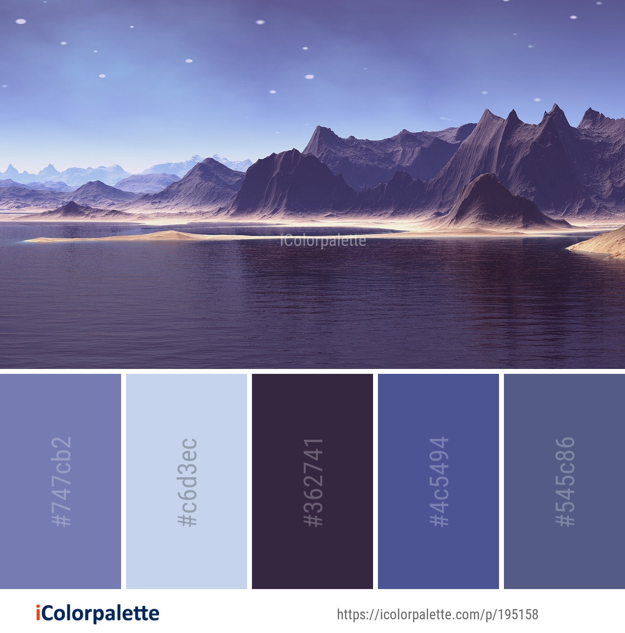Color Palette Ideas from Nature Sky Atmosphere Image | iColorpalette