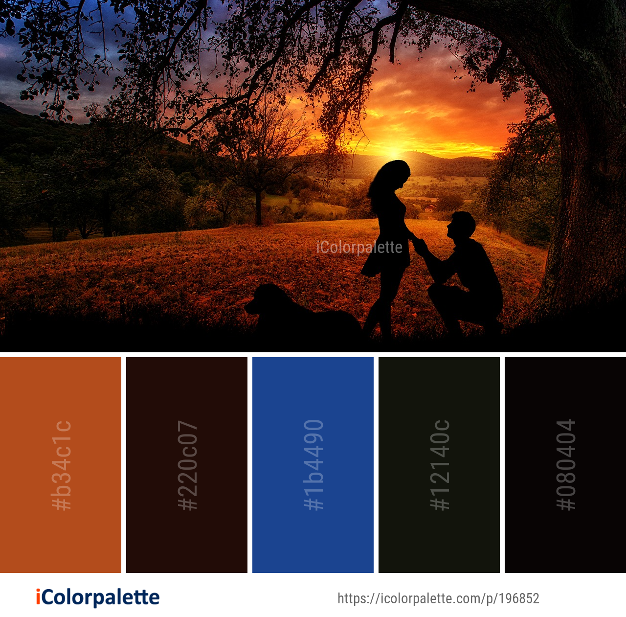 75 Sunset Color Schemes | Curated collection of Color Palettes