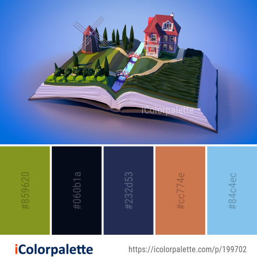 Color Palette Ideas from Product Illustration Graphics Image ...