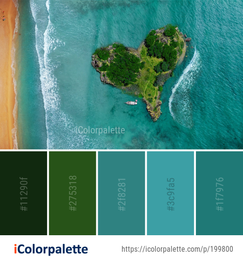 19+ Island Color Palette ideas in 2026 | iColorPalette