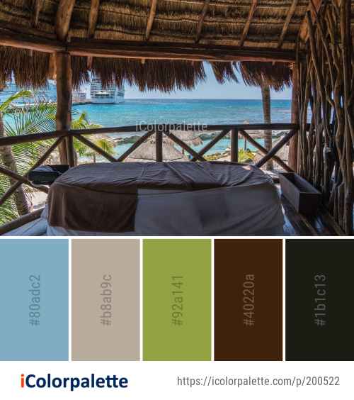 19+ Resort Color Palette ideas in 2025 | iColorPalette
