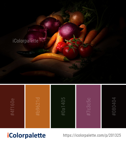 Color Palette Ideas from Vegetable Natural Foods Local Food Image ...