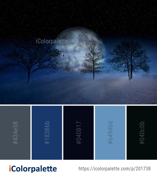 90+ Moonlight Color Palette ideas in 2025 | iColorPalette