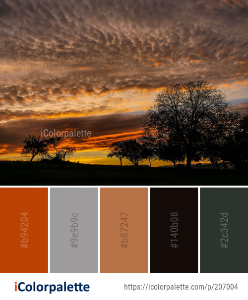 Color Palette Ideas from Sky Cloud Nature Image | iColorpalette