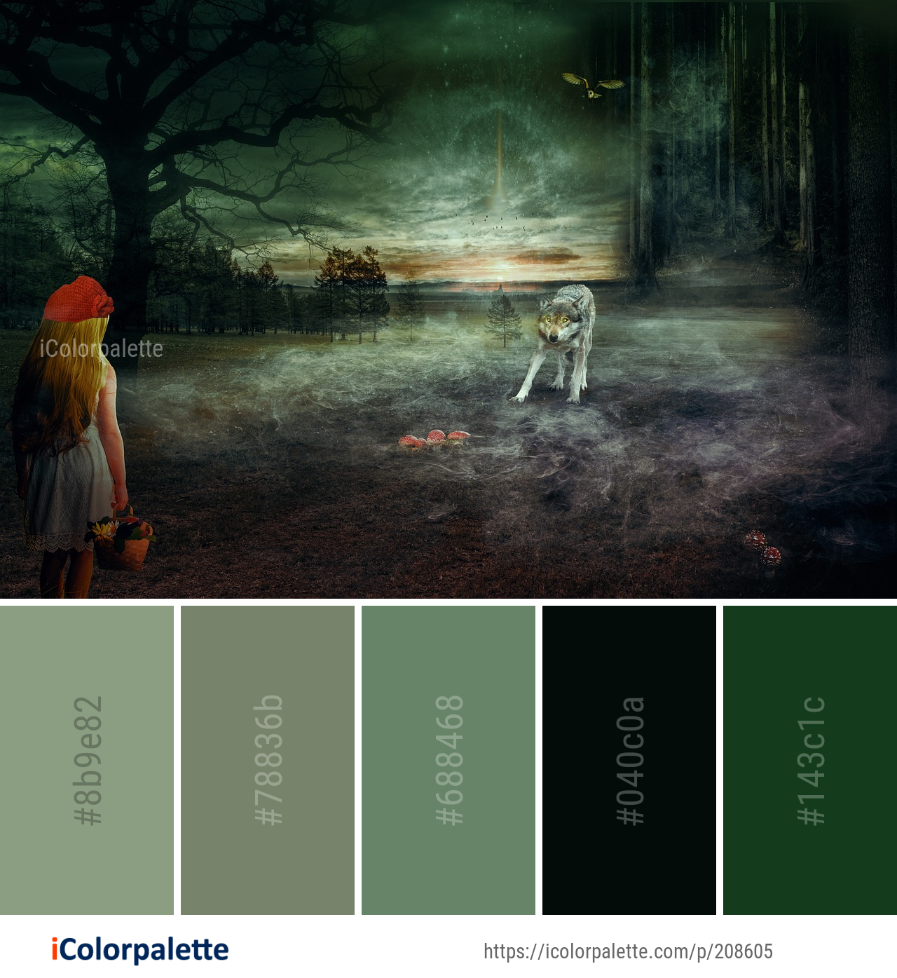 Color Palette Ideas from Darkness Atmosphere Screenshot Image ...