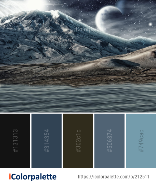 Color Palette Ideas from Nature Sky Atmosphere Image | iColorPalette