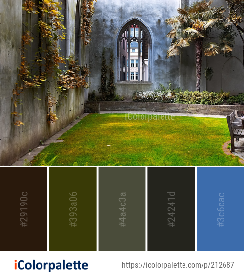 12+ Courtyard Color Palette ideas in 2026 | iColorPalette