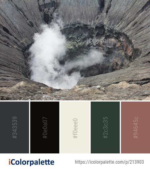 7+ Volcano Color Palette ideas in 2025 | iColorPalette