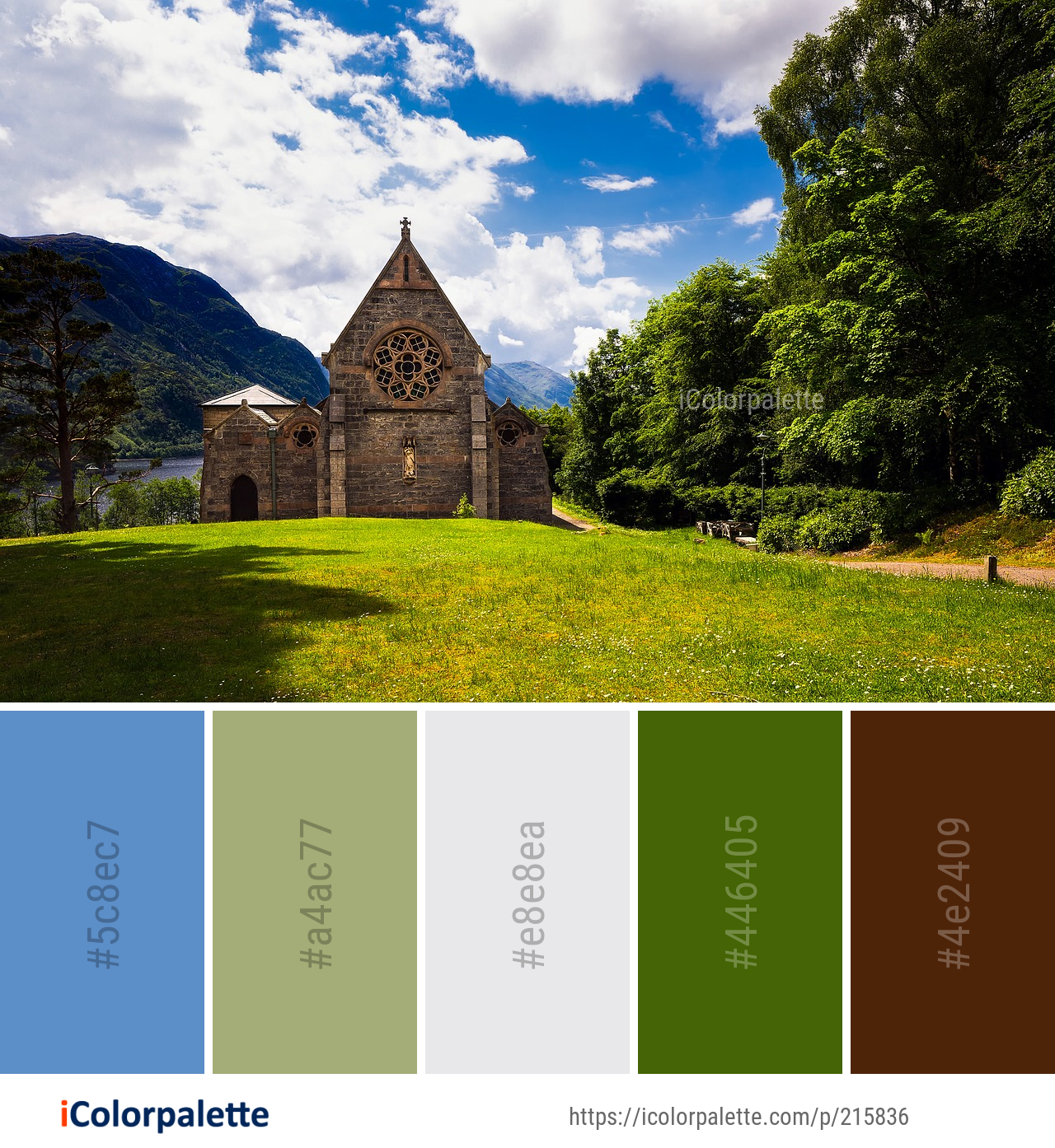 Color Palette Ideas from Sky Nature Cloud Image | iColorpalette