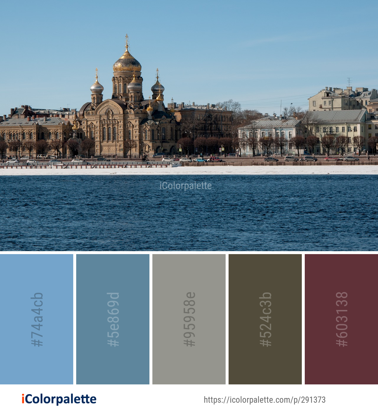 Color Palette Ideas from Sky Landmark City Image | iColorpalette
