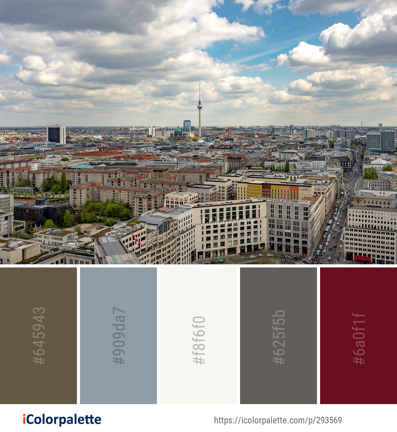 Color Palette Ideas from City Metropolitan Area Urban Image | iColorpalette
