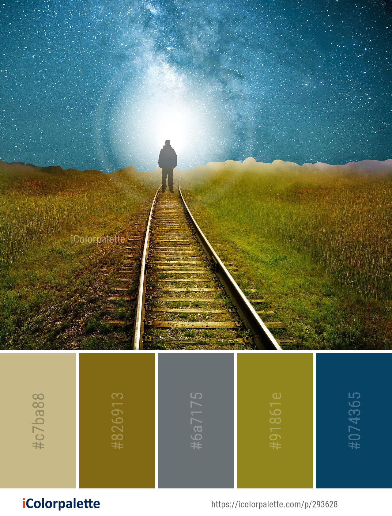 Color Palette Ideas from Sky Nature Atmosphere Image | iColorpalette