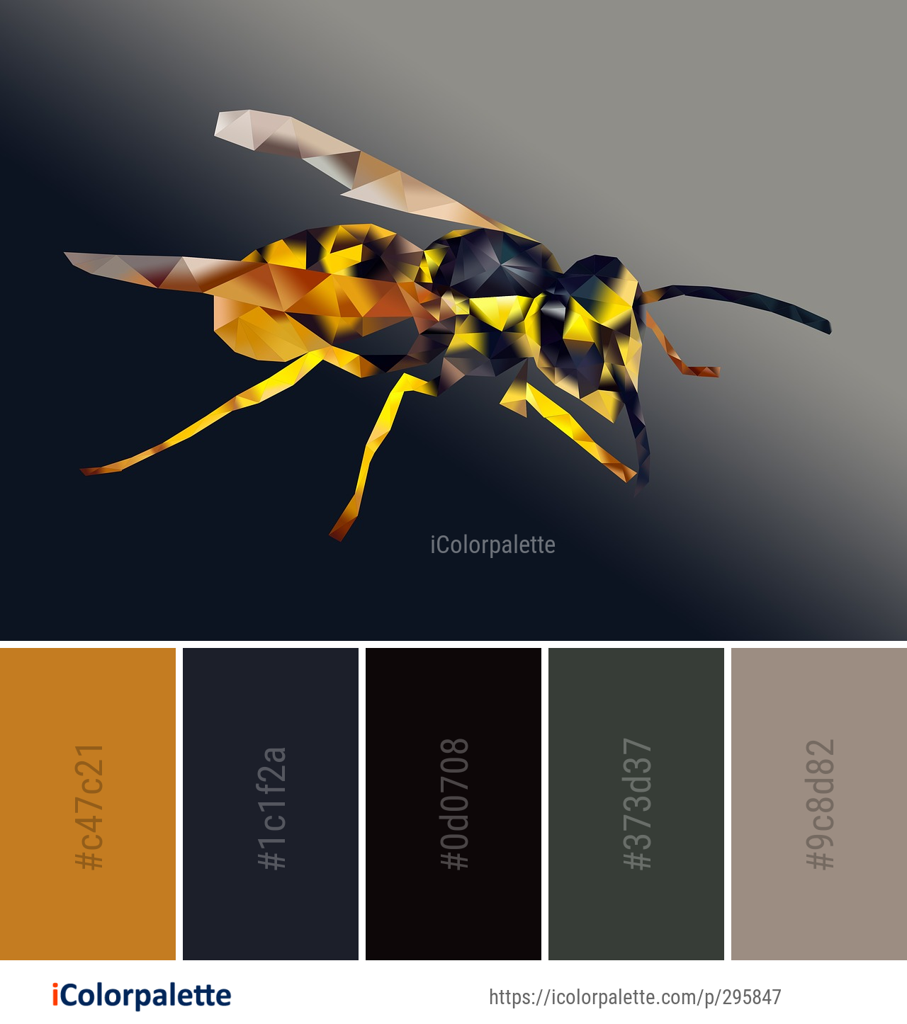Color Palette Ideas from Insect Invertebrate Pest Image | iColorpalette
