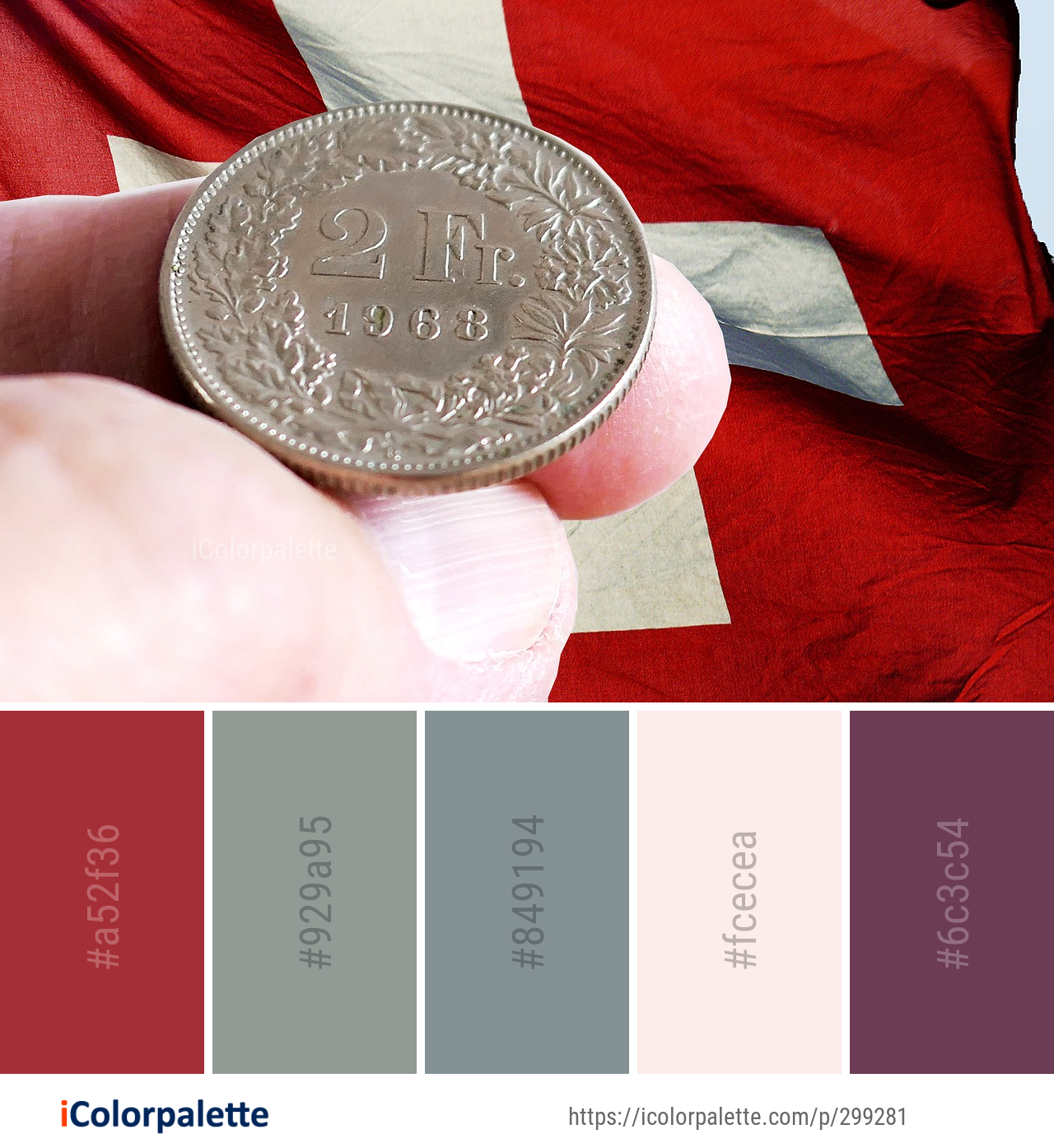 Color Palette Ideas from Cash Money Coin Image | iColorpalette