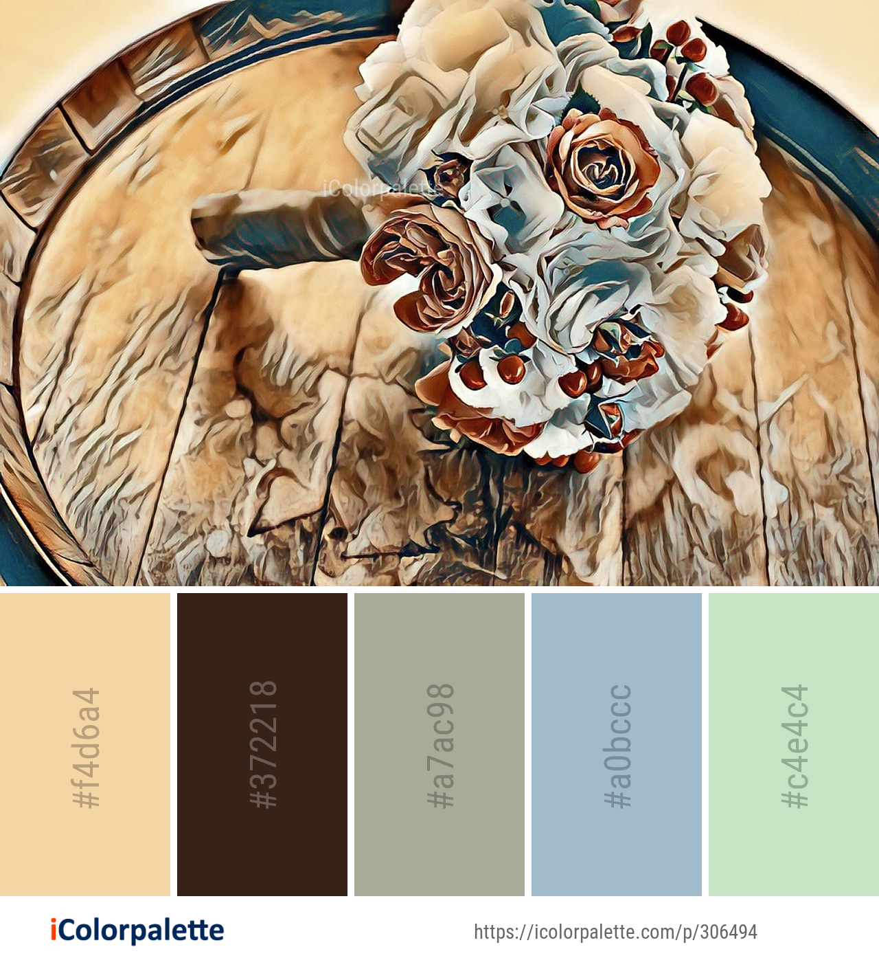 Color Palette Ideas from Art Illustration Image | iColorpalette