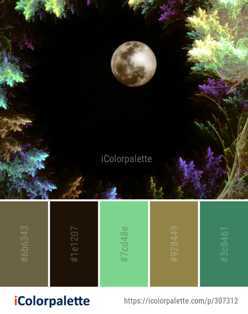 102+ Moon Color Palette ideas in 2026 | iColorPalette
