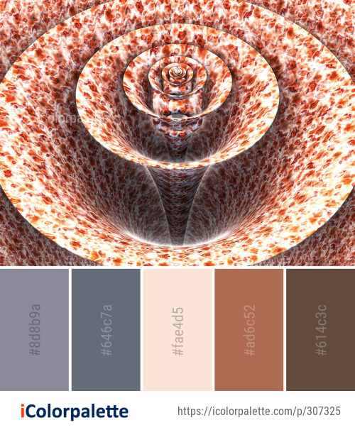 Color Palette Ideas from Circle Organism Pattern Image | iColorpalette