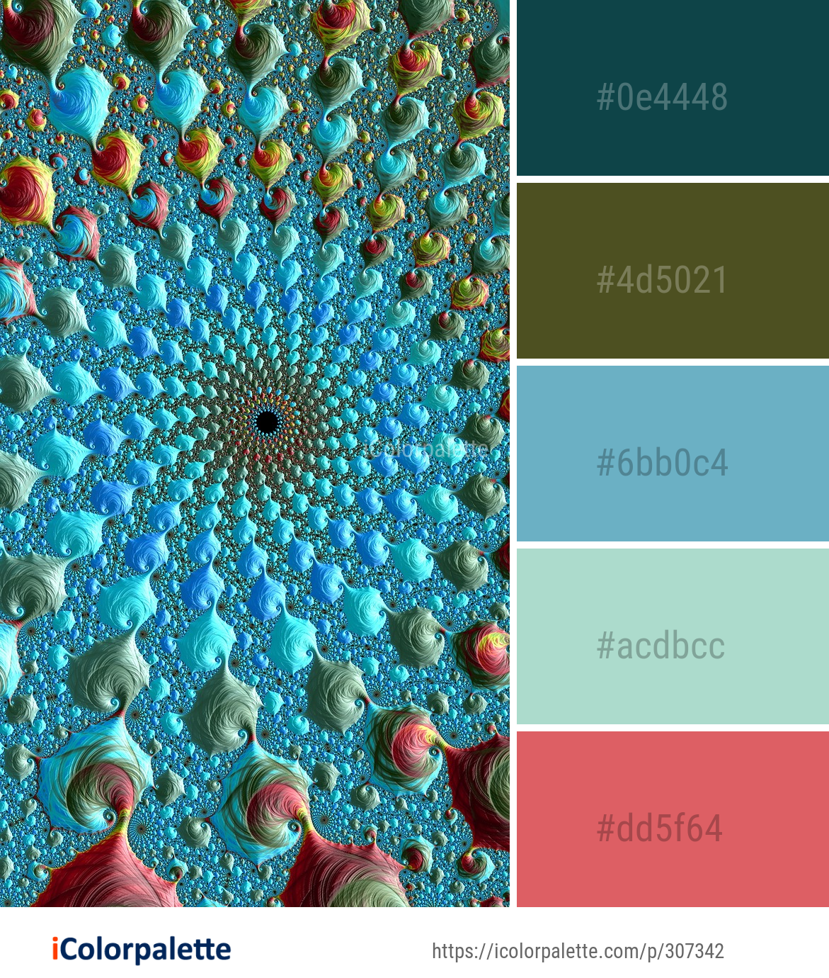 Color Palette Ideas from Turquoise Coral Reef Marine Biology Image ...