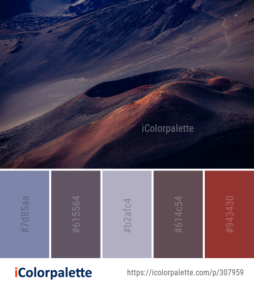 Color Palette Ideas from Sky Atmosphere Highland Image | iColorpalette