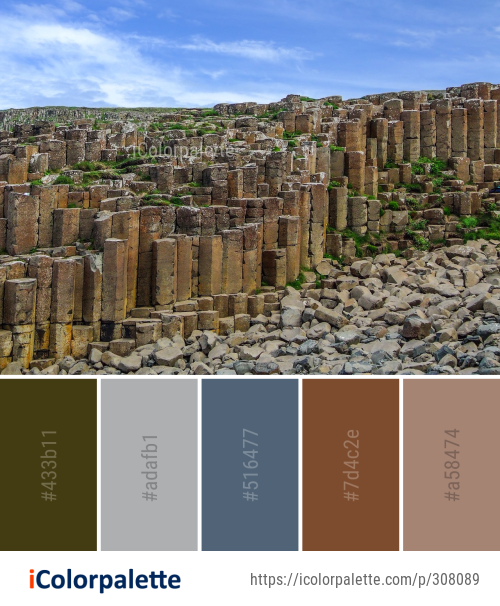 Color Palette Ideas from Ruins Historic Site Archaeological Image ...