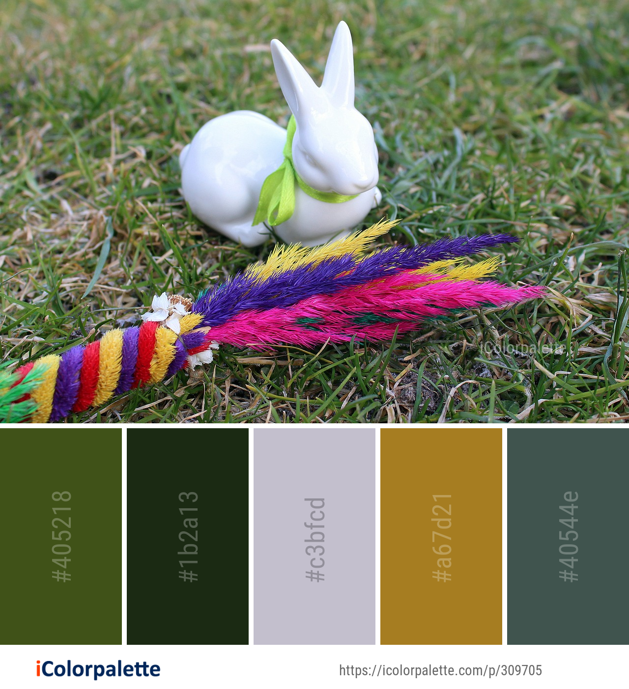Color Palette Ideas from Grass Plant Family Image | iColorpalette