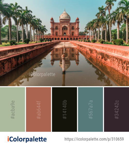 5 Reflecting Pool Color Palette ideas in 2025 | iColorpalette