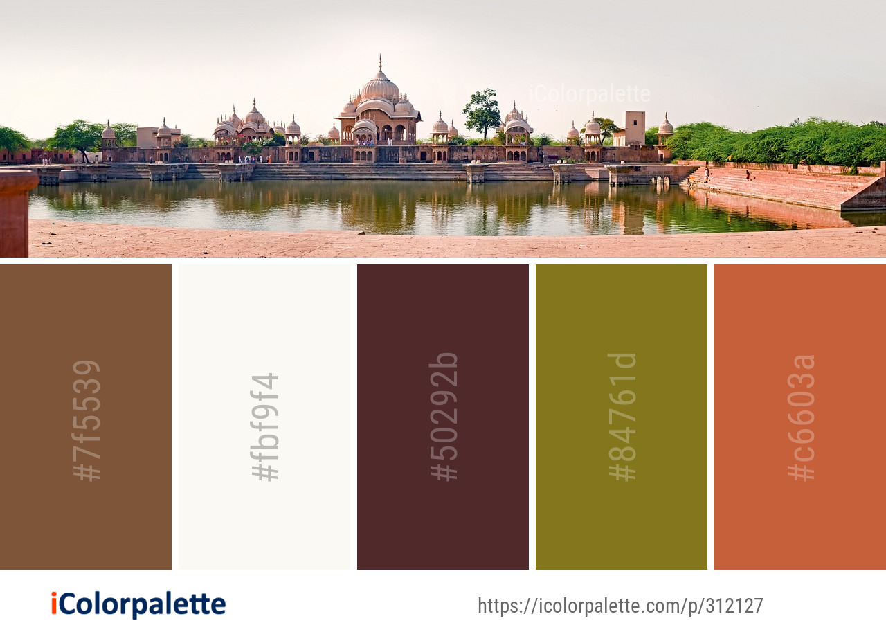 10+ Hindu Temple Color Palette ideas in 2025 | iColorPalette