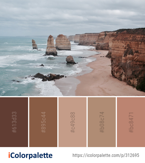 Color Palette Ideas from Coast Sea Coastal And Oceanic Landforms Image ...