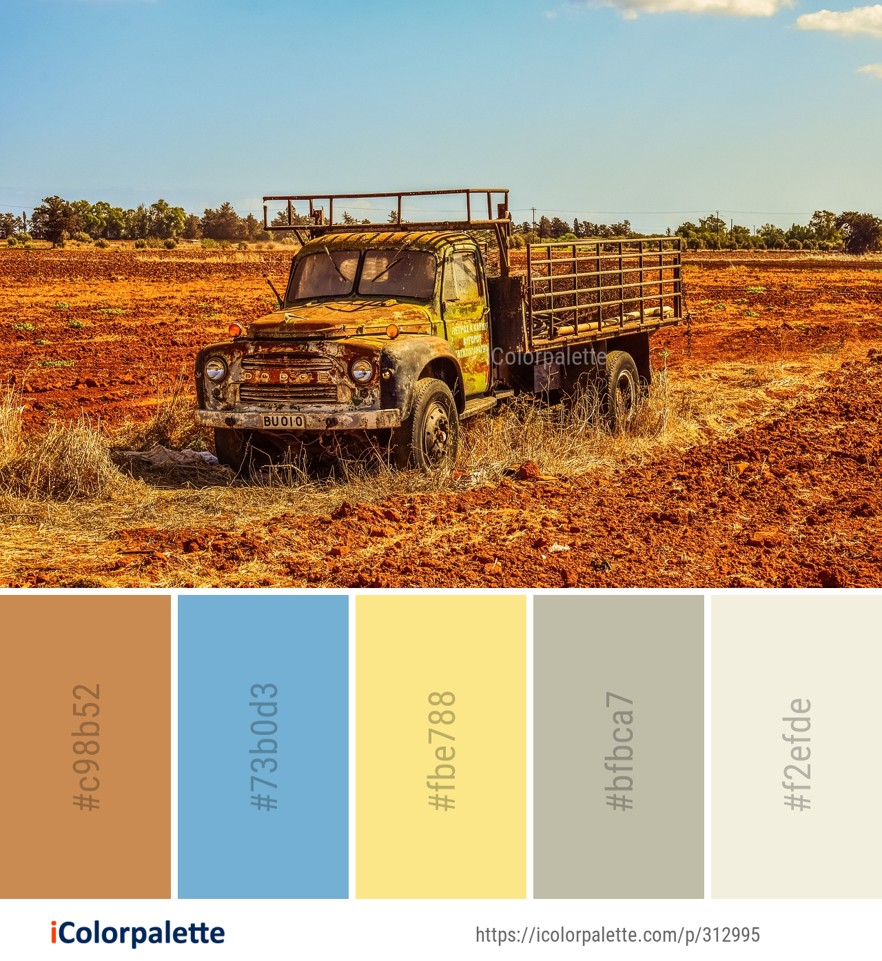 Color Palette Ideas from Off Roading Car Vehicle Image | iColorpalette