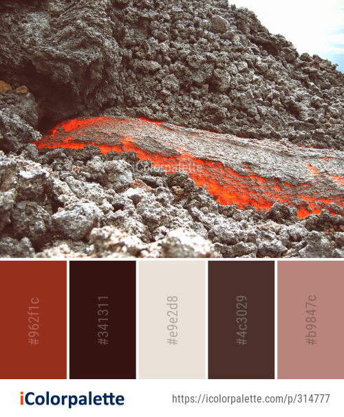 Color Palette Ideas from Rock Geological Phenomenon Geology Image ...
