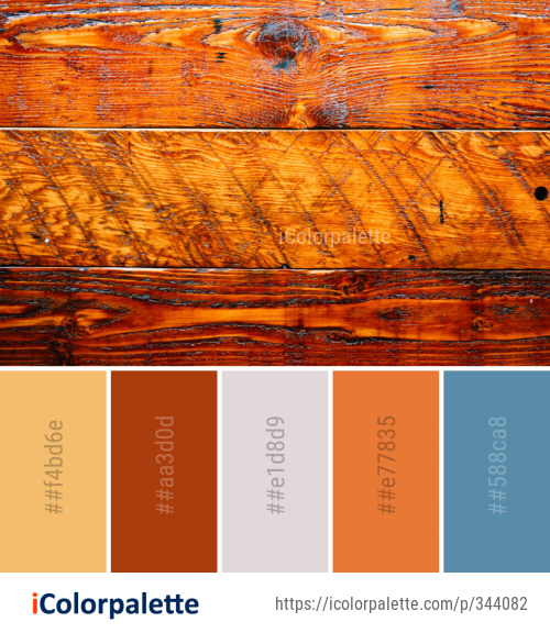 Color Palette Ideas from Wood Stain Trunk Image | iColorpalette