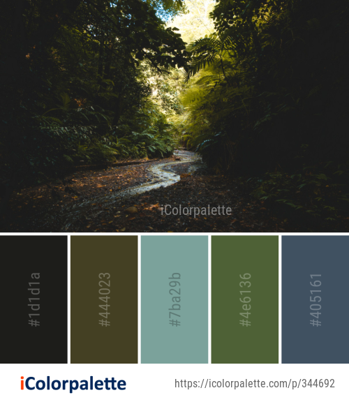 Color Palette Ideas from Nature Vegetation Leaf Image | iColorPalette