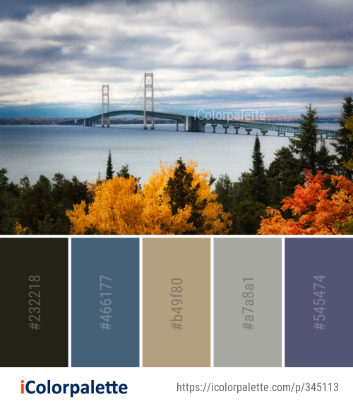 Color Palette Ideas from Bridge Sky Tree Image | iColorpalette