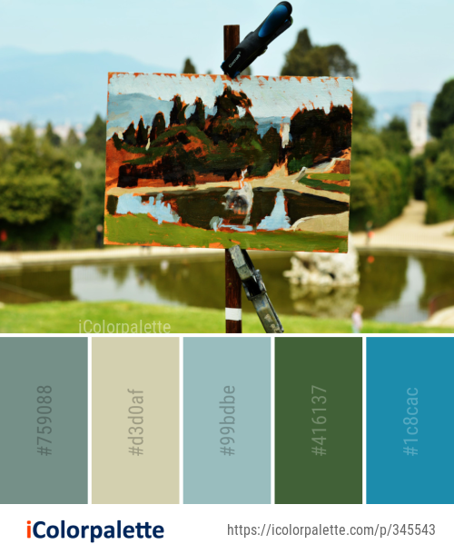 1108+ Landscape Color Palette ideas in 2026 | iColorPalette