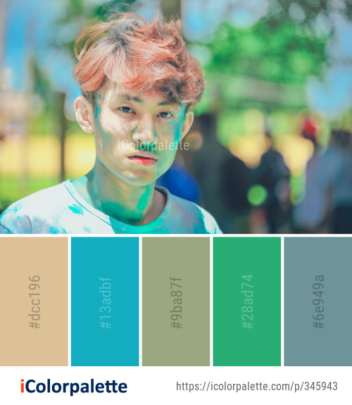 49 Green Color Combinations | Curated collection of Color Palettes
