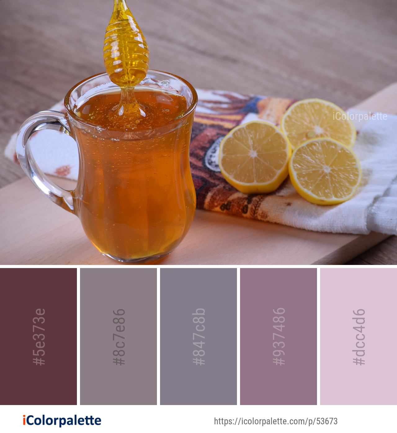 Color Palette Ideas from Drink Grog Wassail Image | iColorpalette