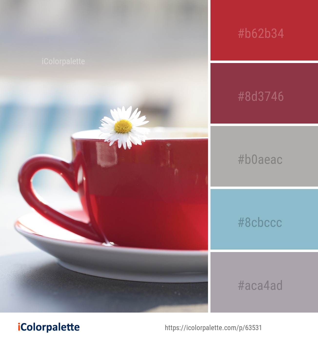 Color Palette Ideas from Cup Coffee Image | iColorpalette