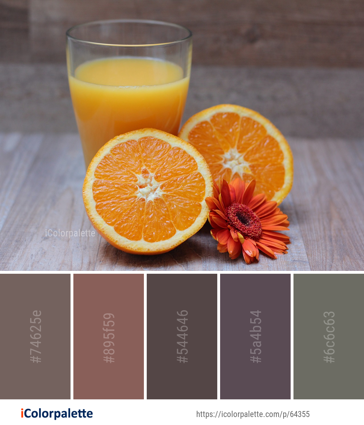 Color Palette Ideas from Juice Orange Drink Image | iColorpalette Color Palette Ideas from Juice Orange Drink Image | iColorpalette