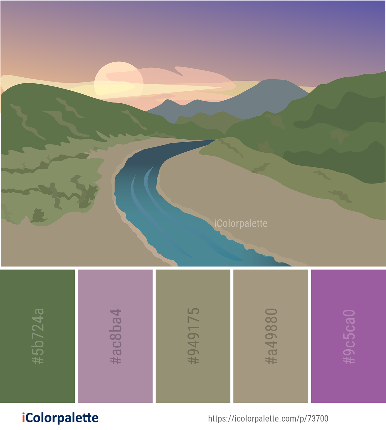 Color Palette Ideas from Sky Ecosystem Atmosphere Image | iColorpalette