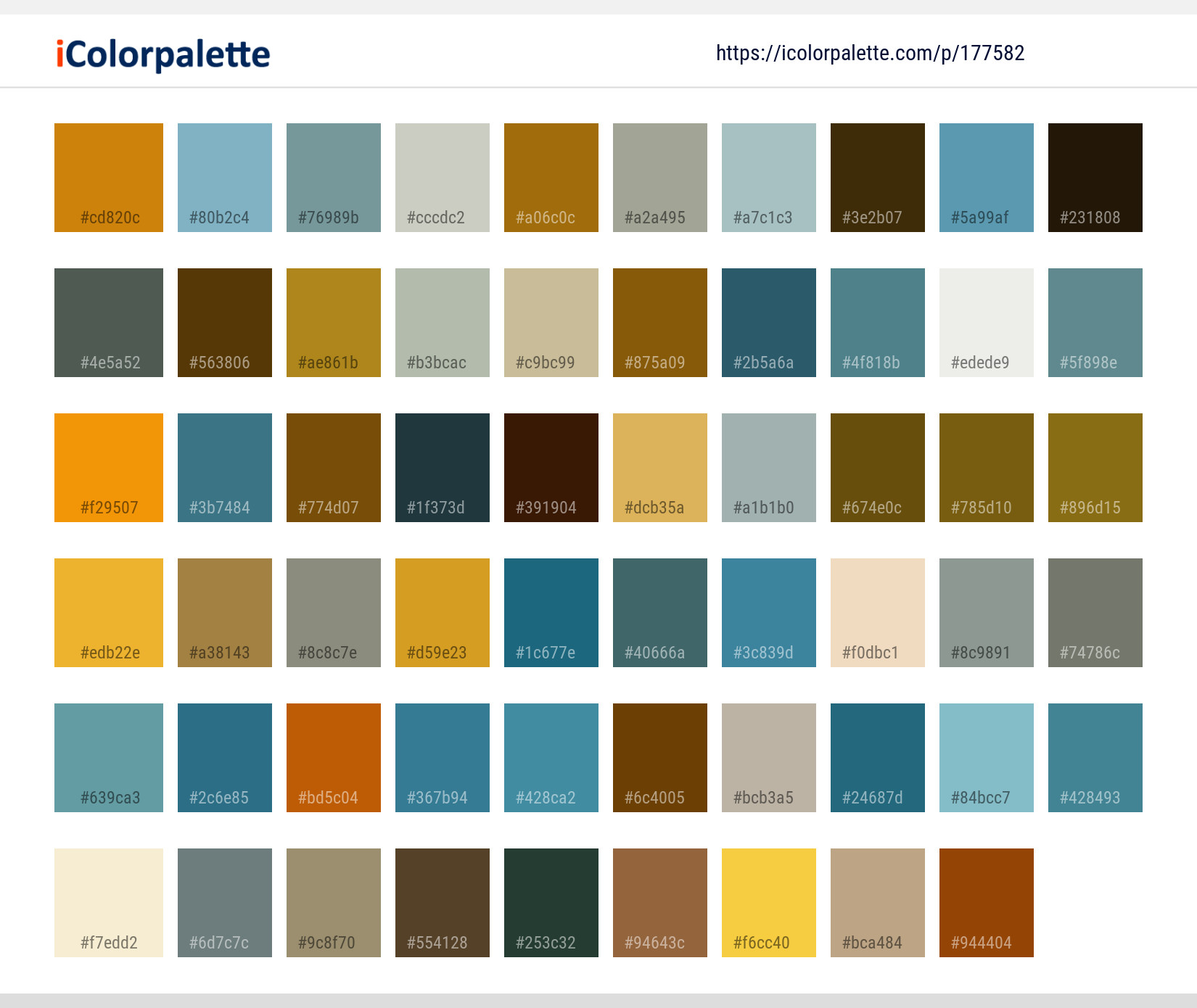 Color Palette Ideas from Grassland Ecosystem Sky Image | iColorpalette